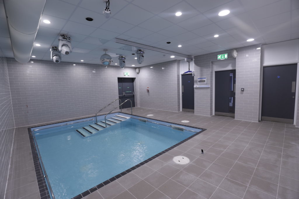 New hydrotherapy pool opens, September 2019 - Derwen College