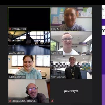 Zoom meeting - Derwen College