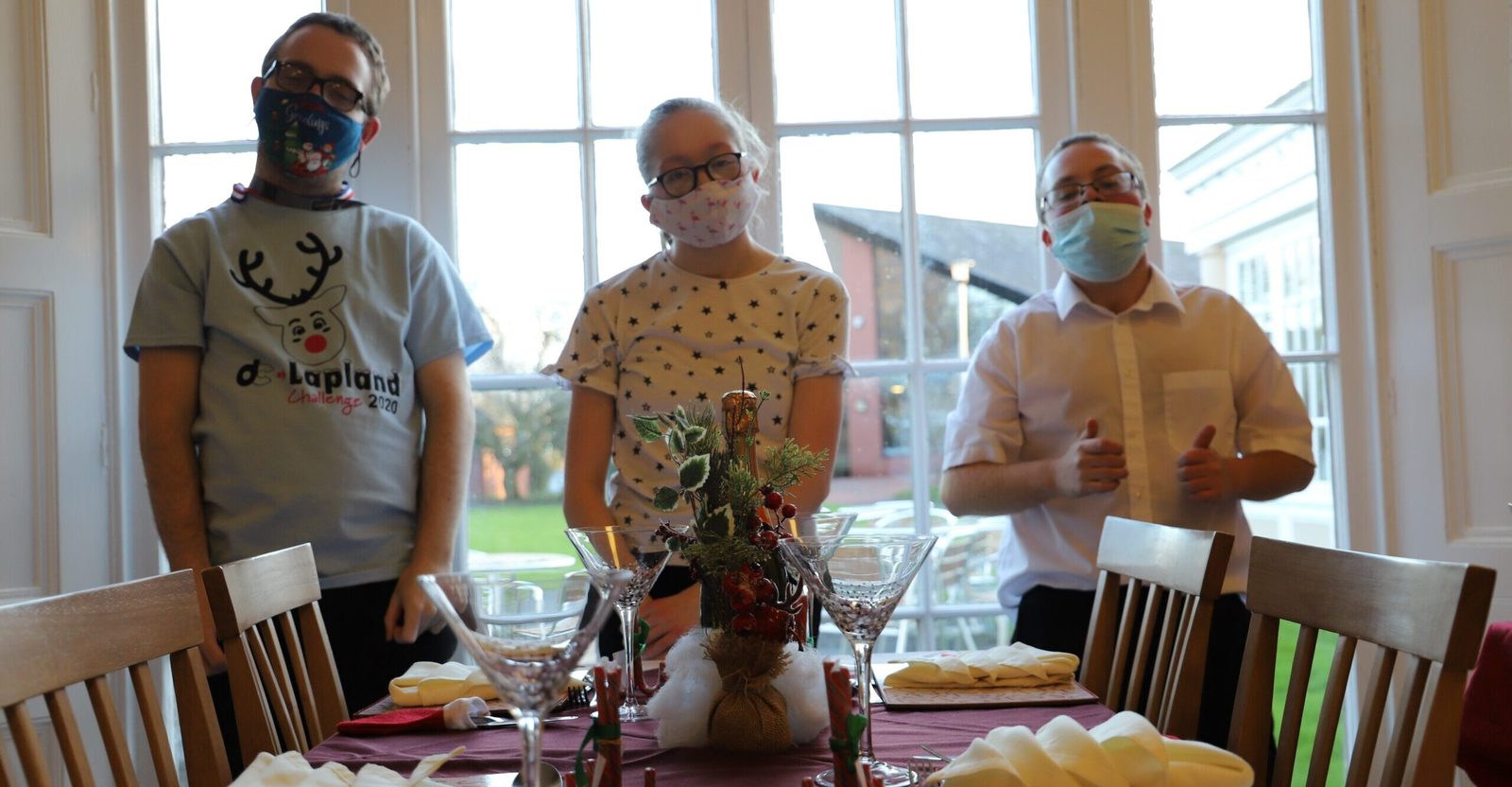 Joe, Isobel and William - Derwen College