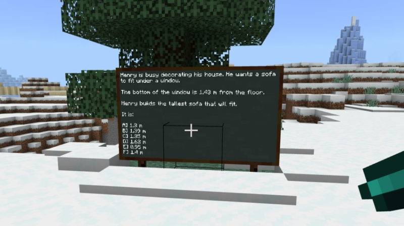 Learning maths in a Minecraft world - Derwen College